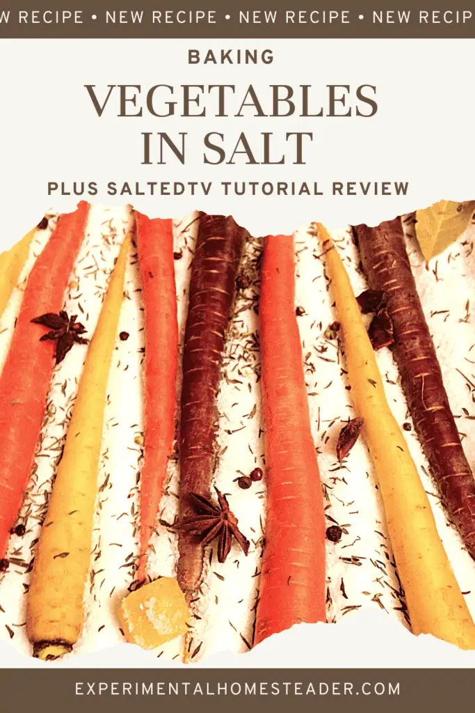 Baking Vegetables In Salt Recipe Plus SaltedTV Tutorial Review ...
