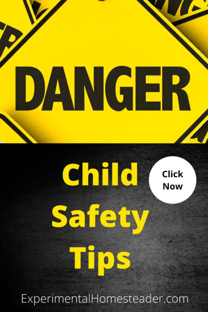 These Child Safety Tips Are Important - Experimental Homesteader