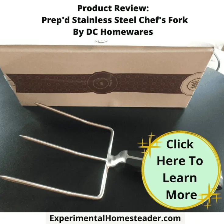 Product Review: Prep'd Stainless Steel Chef's Fork By DC Homewares ...