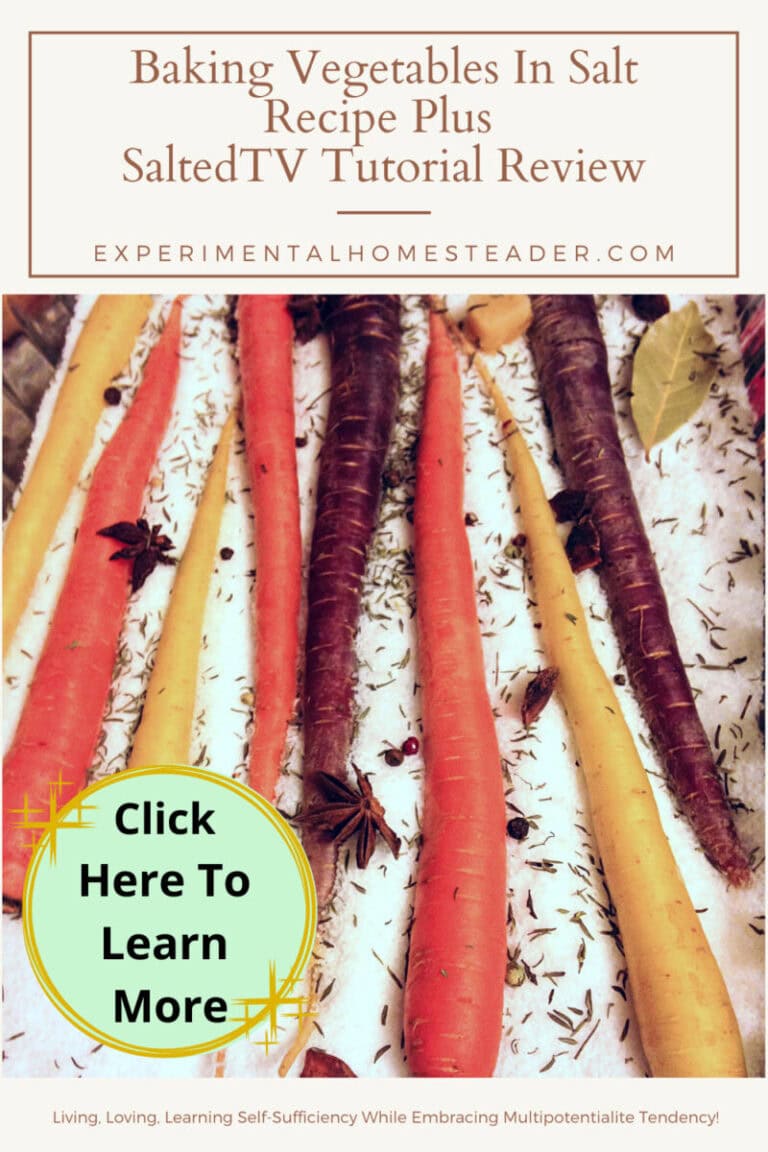 Baking Vegetables In Salt Recipe Plus SaltedTV Tutorial Review ...