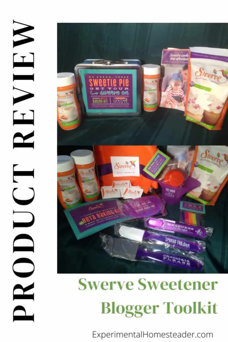 Swerve Sweetener Blogger Review Kit - Experimental Homesteader