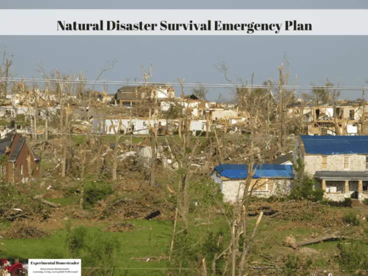 Natural Disaster Survival Emergency Plan - Experimental Homesteader