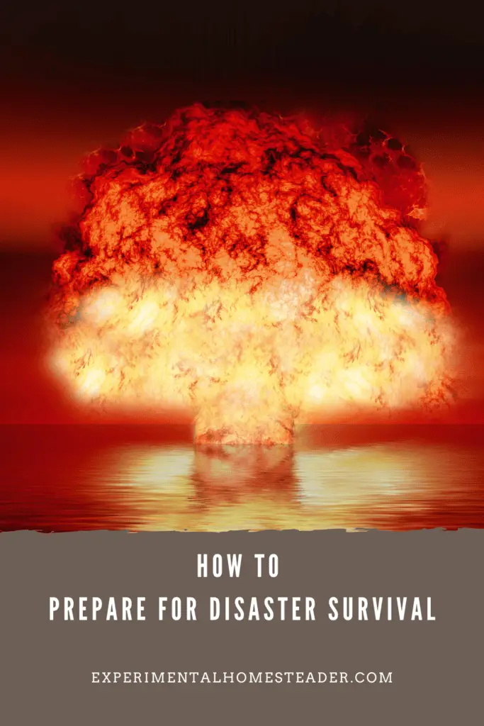 How To Prepare For Disaster Survival - Experimental Homesteader