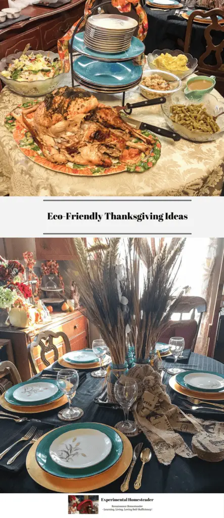 Eco-Friendly Thanksgiving Ideas - Experimental Homesteader