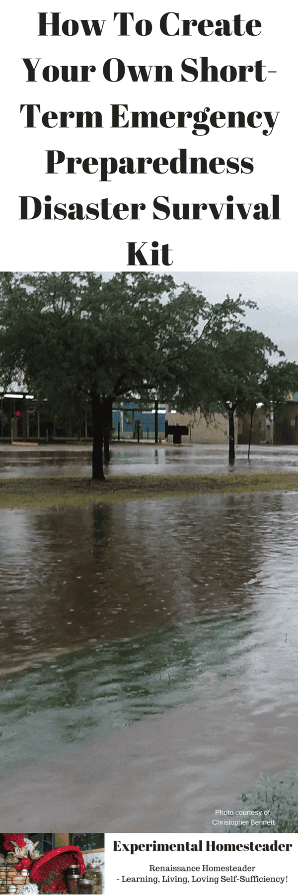 How To Create Your Own Short-Term Emergency Preparedness Disaster ...