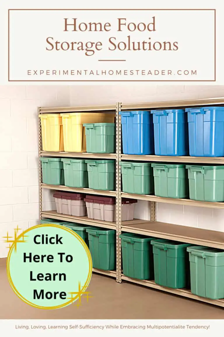 Home Food Storage Solutions - Experimental Homesteader