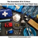 The Essentials Of A 72 Hour Natural Disaster Survival Kit And Their ...