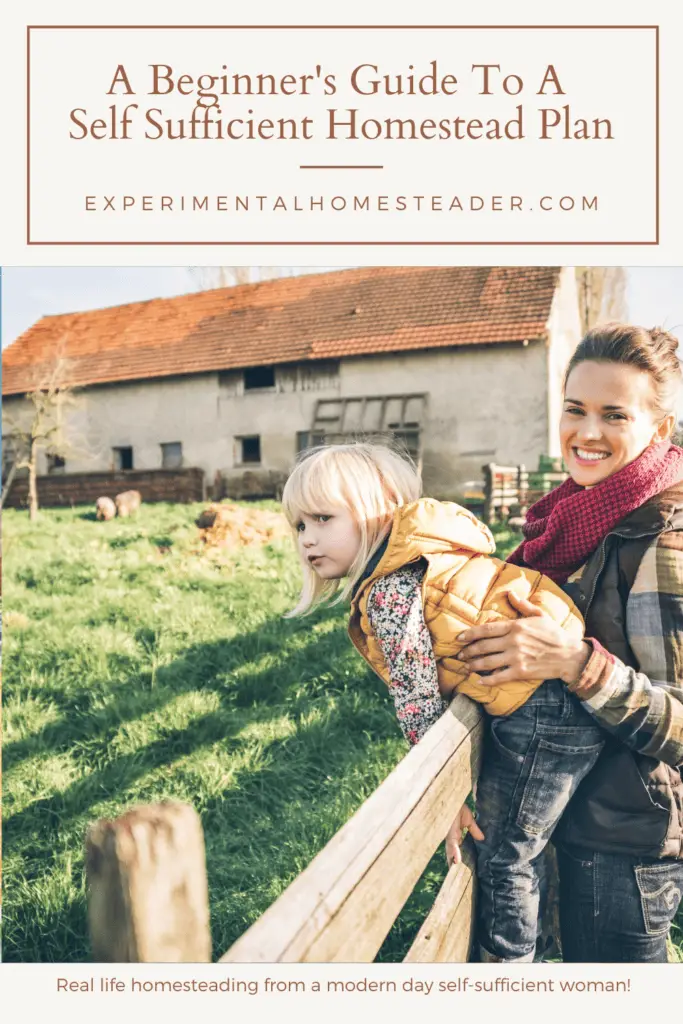 A Beginner's Guide To A Self Sufficient Homestead Plan - Experimental ...