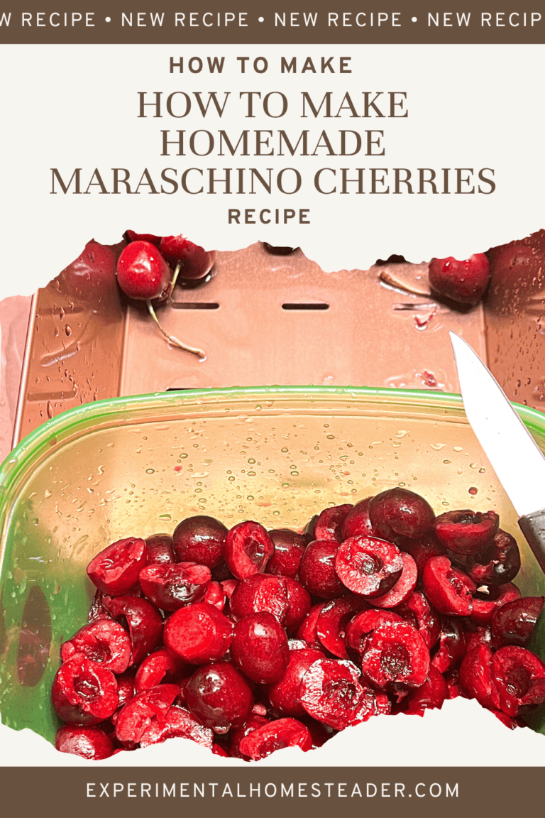 How To Make Homemade Maraschino Cherries - Experimental Homesteader