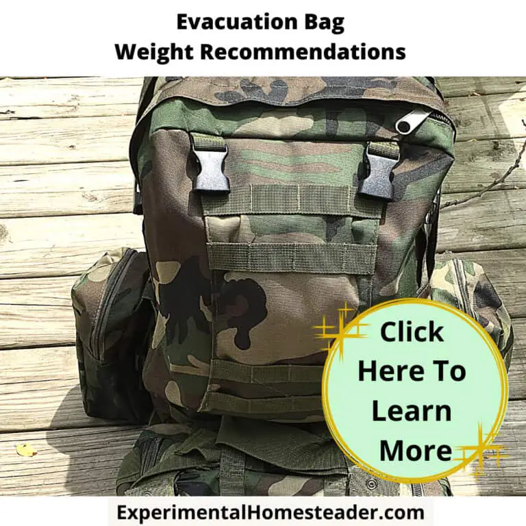 What Goes Into Your Emergency Evacuation Bag? - Experimental Homesteader