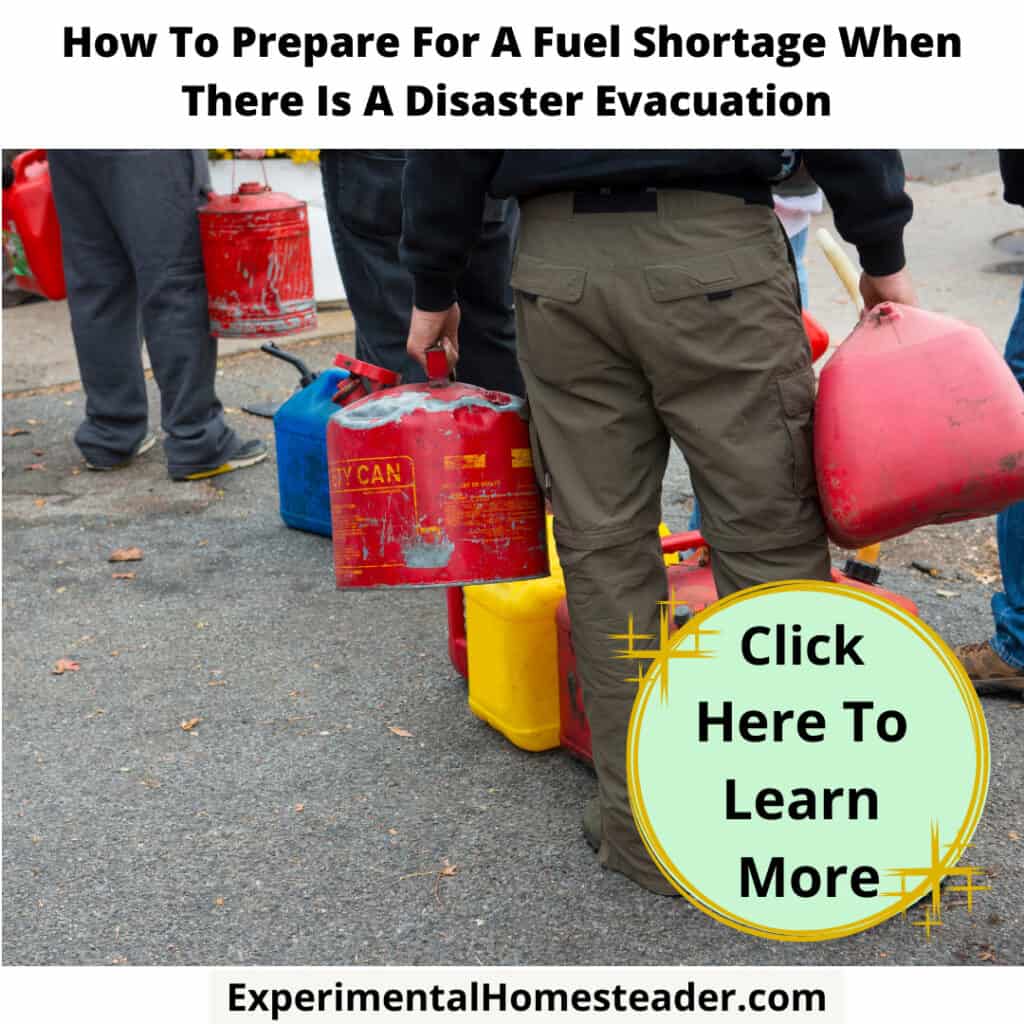 How To Prepare For A Fuel Shortage When There Is A Disaster Evacuation ...