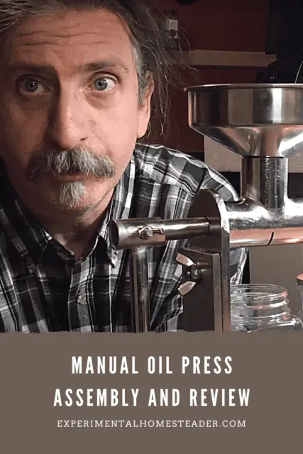 Manual Oil Press Assembly And Review - Experimental Homesteader