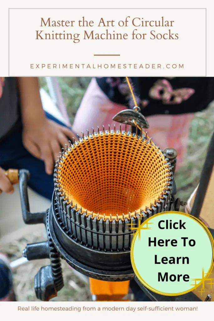 Master the Art of Circular Knitting Machine for Socks - Experimental ...