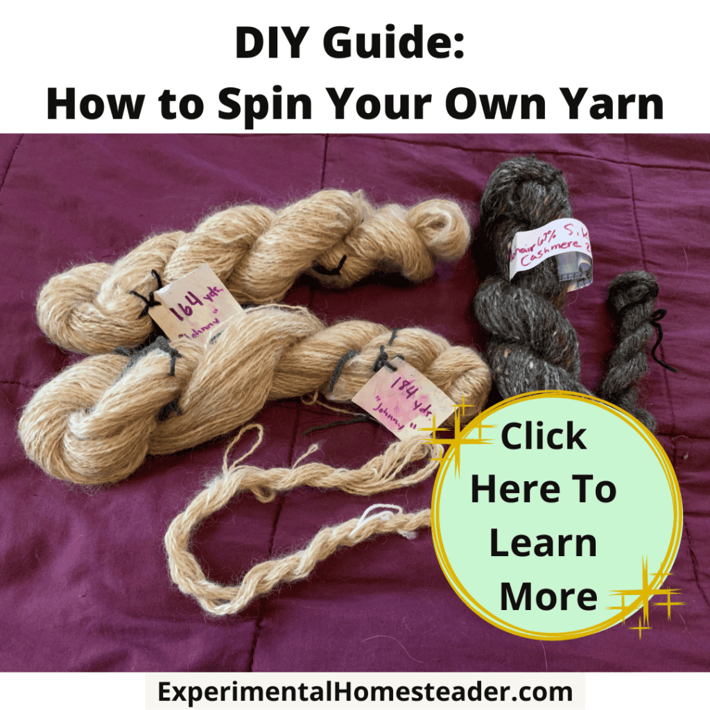 DIY Guide: How to Spin Your Own Yarn - Experimental Homesteader