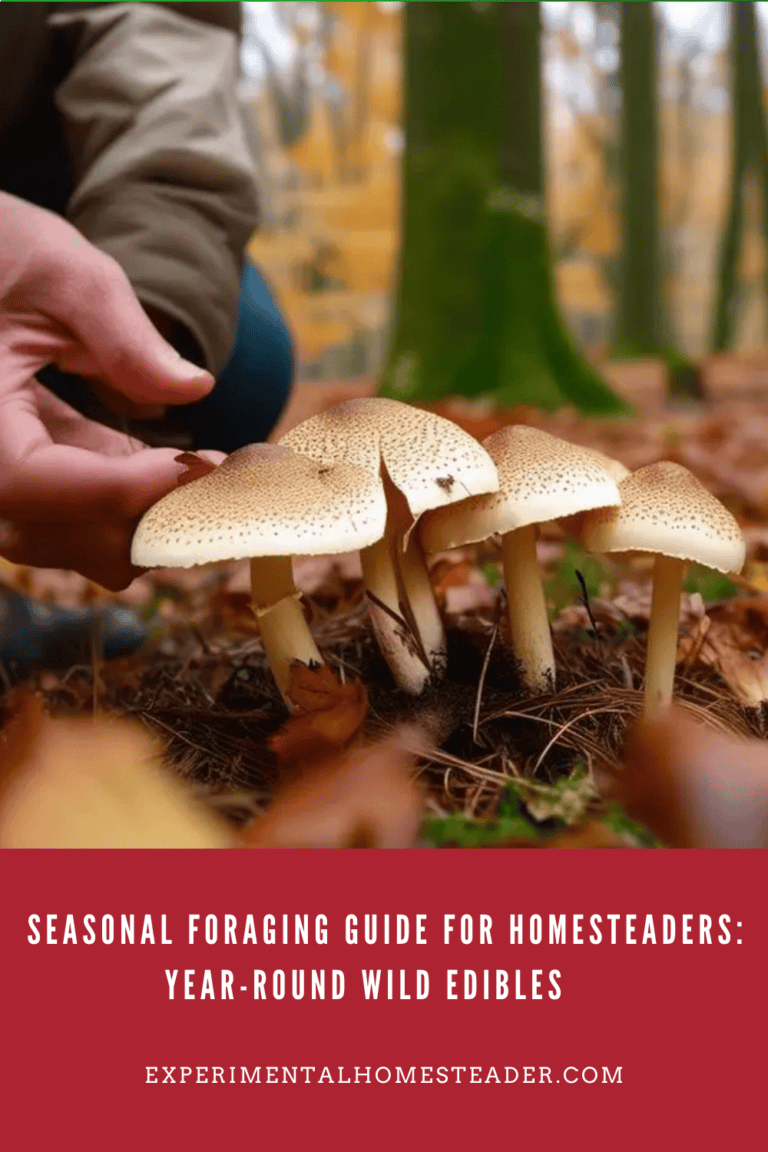 A Comprehensive Seasonal Foraging Guide for Homesteaders