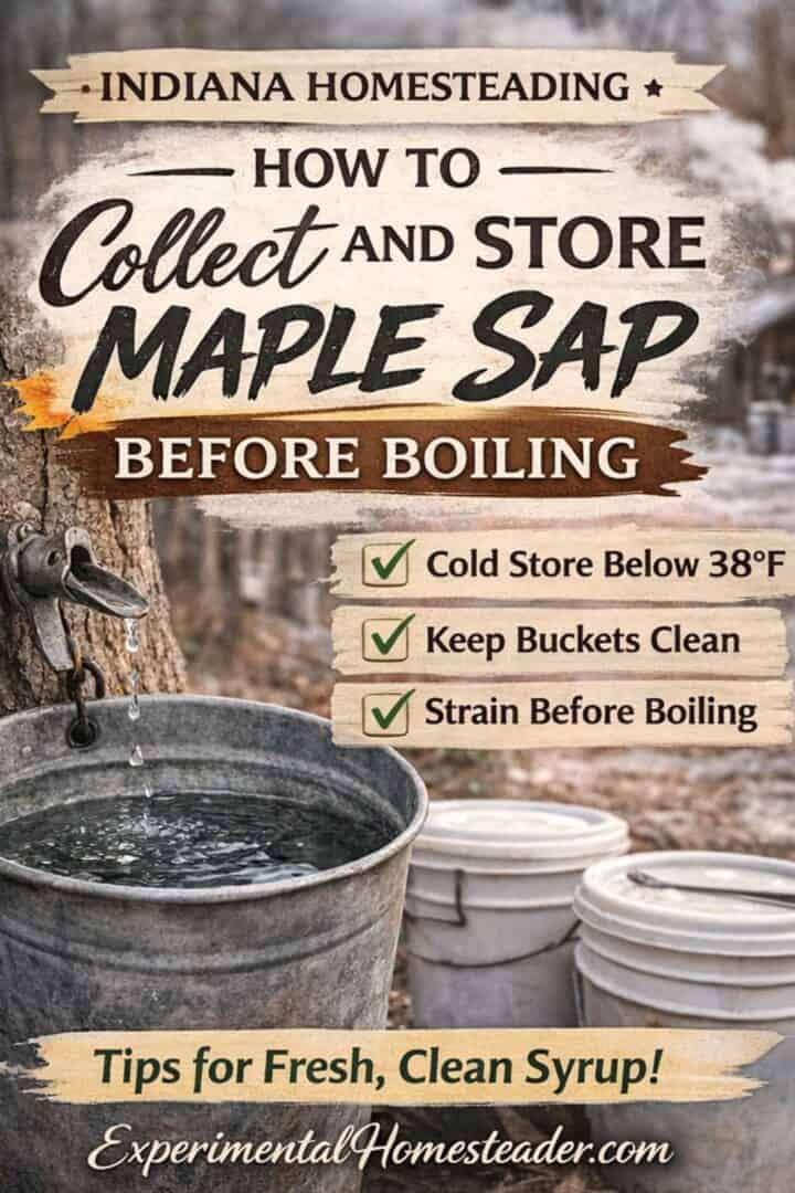 How to Collect and Store Maple Sap Before Boiling - Experimental ...